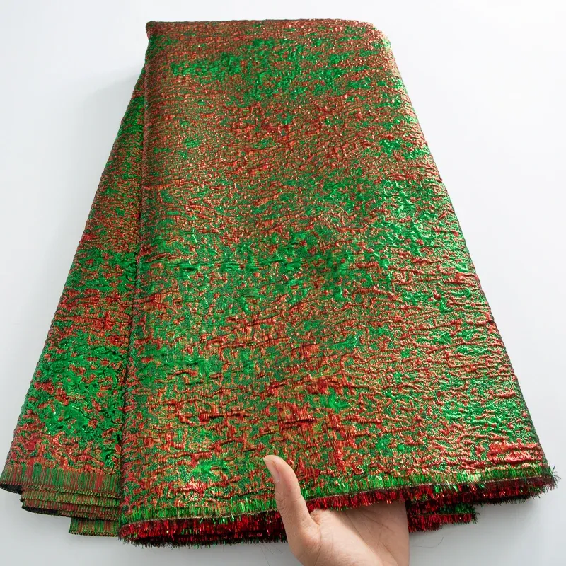 French Lace Materials Damask Brocade Fabric High Quality Gild Jacquard ...