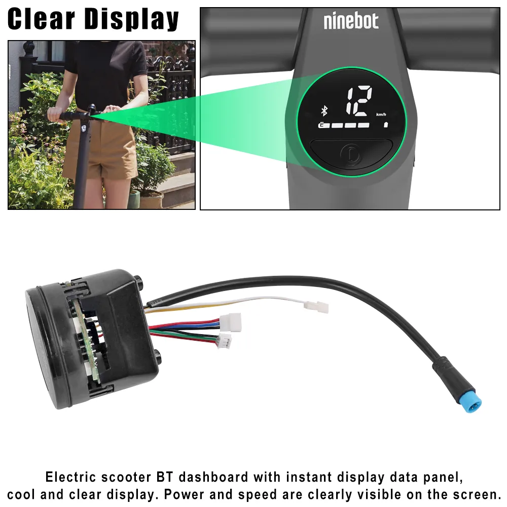 Electronic Display Board For Scooter Bluetooth Enabled, Lightweight ...
