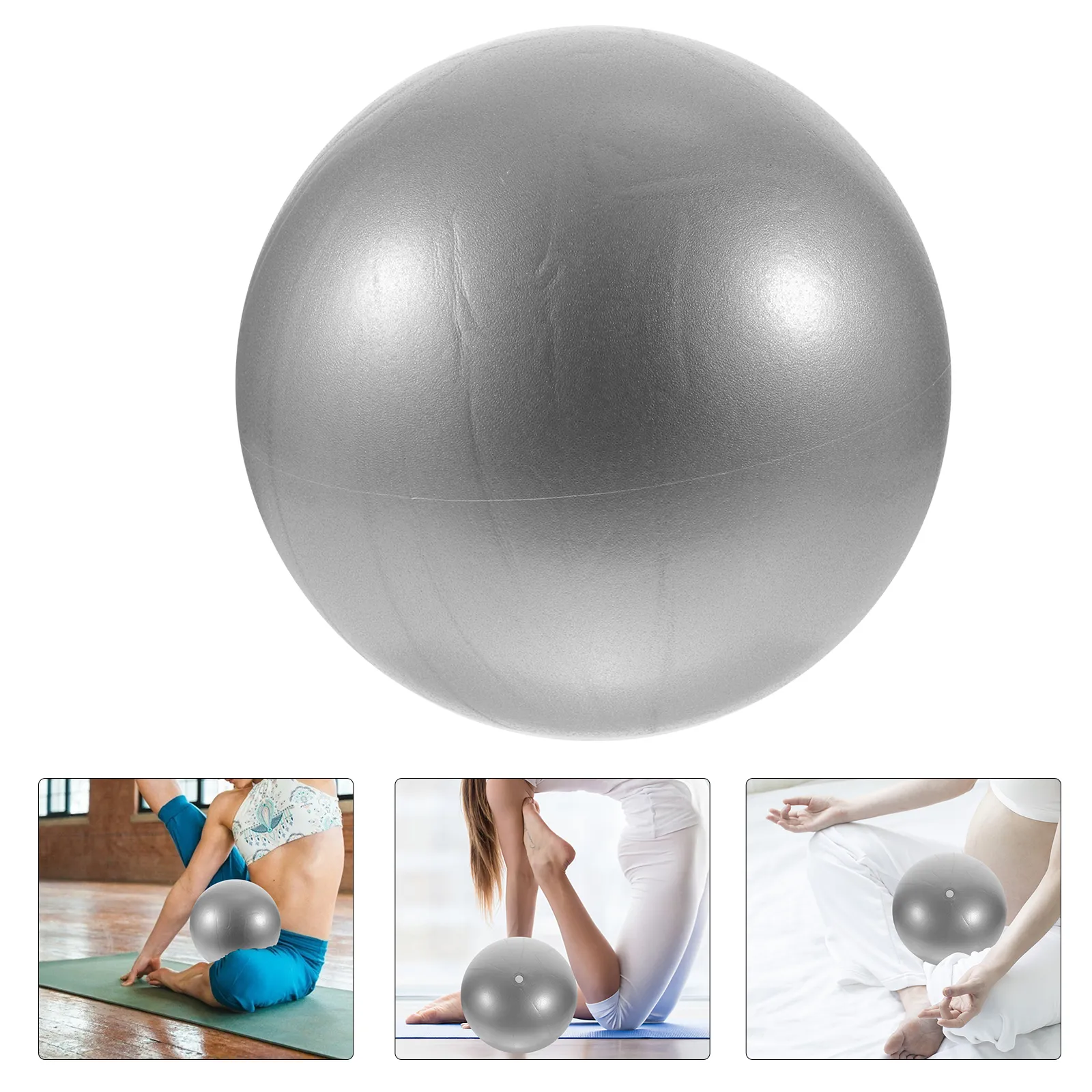 Anti-Burst Yoga Ball for Home Workouts, Pilates, Pregnancy, and Gym ...