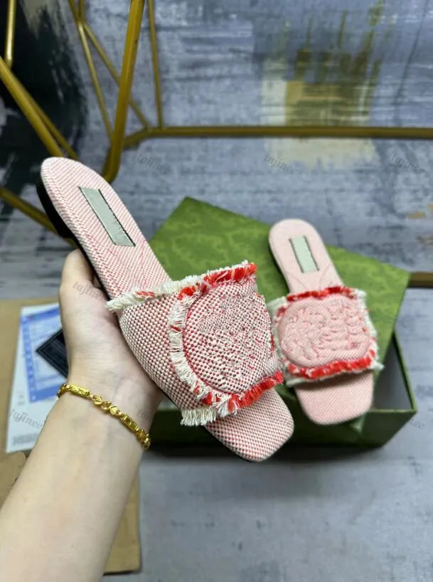 canvas flat sandals