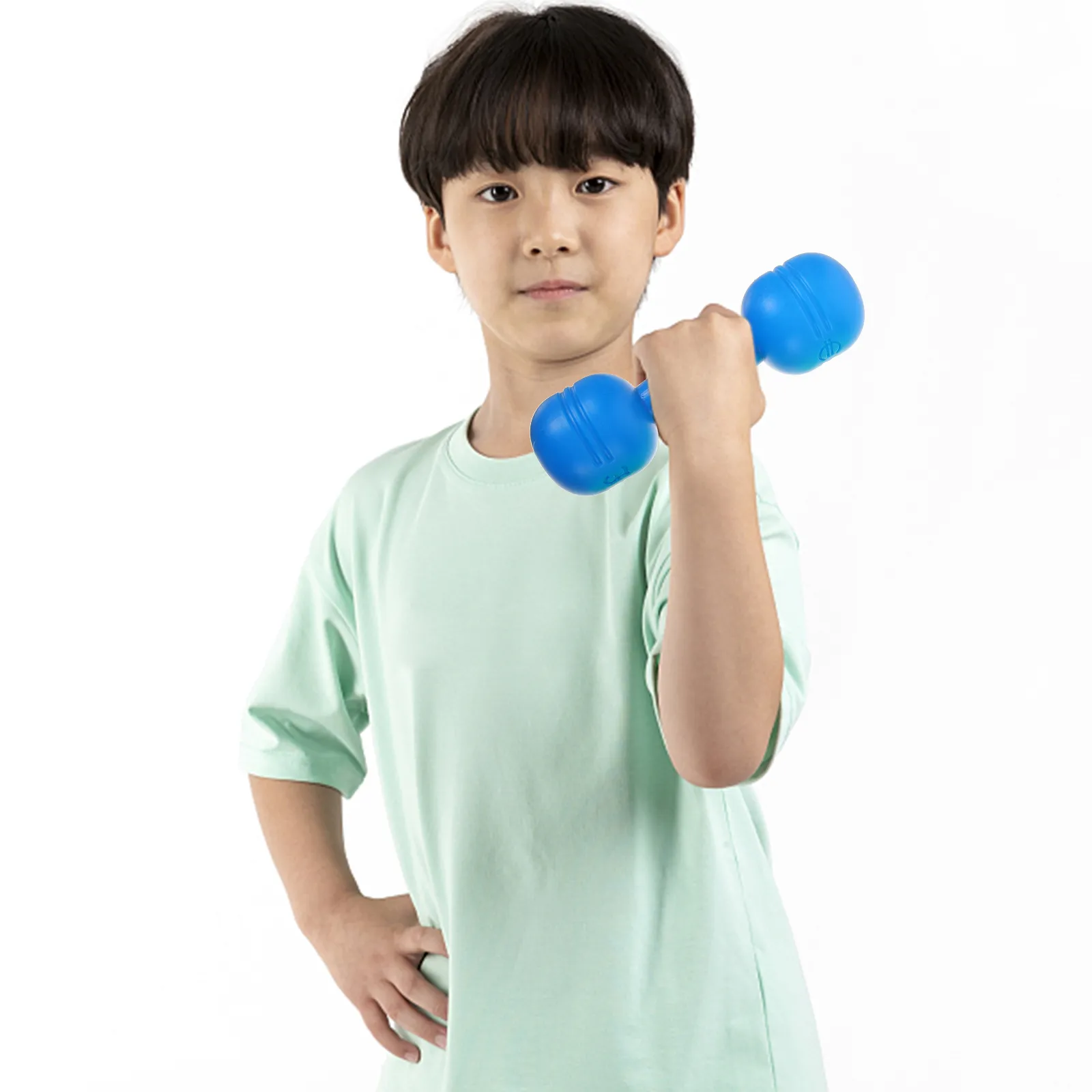 2024Non-Toxic PVC Children's Dumbbell Toys, Multicolor Kids Hand ...