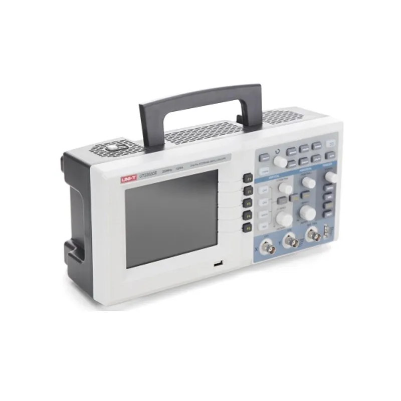 UNI-T UTD2202CE 200MHz 1GS/s 5.7" TFT LCD cathode ray oscilloscope with ...