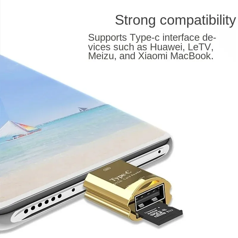 DHgate.com:UpgradedMicro SD Card Reader, Type C TF Card Reader, OTG ...