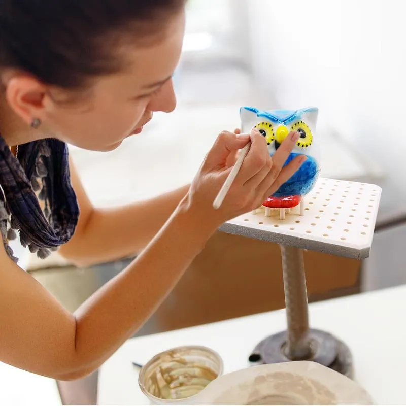 Felting Pad & Reusable Fireproof Clay Firing Pad With Multi Hole Design ...