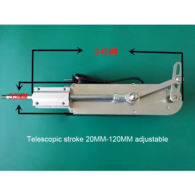 Motorized Stroker Telescopic Linear Actuator: Adjustable Reciprocating ...