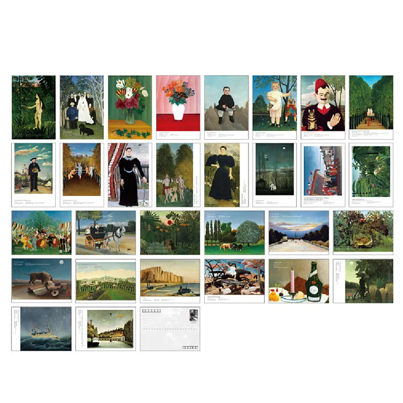 impressionist postcards