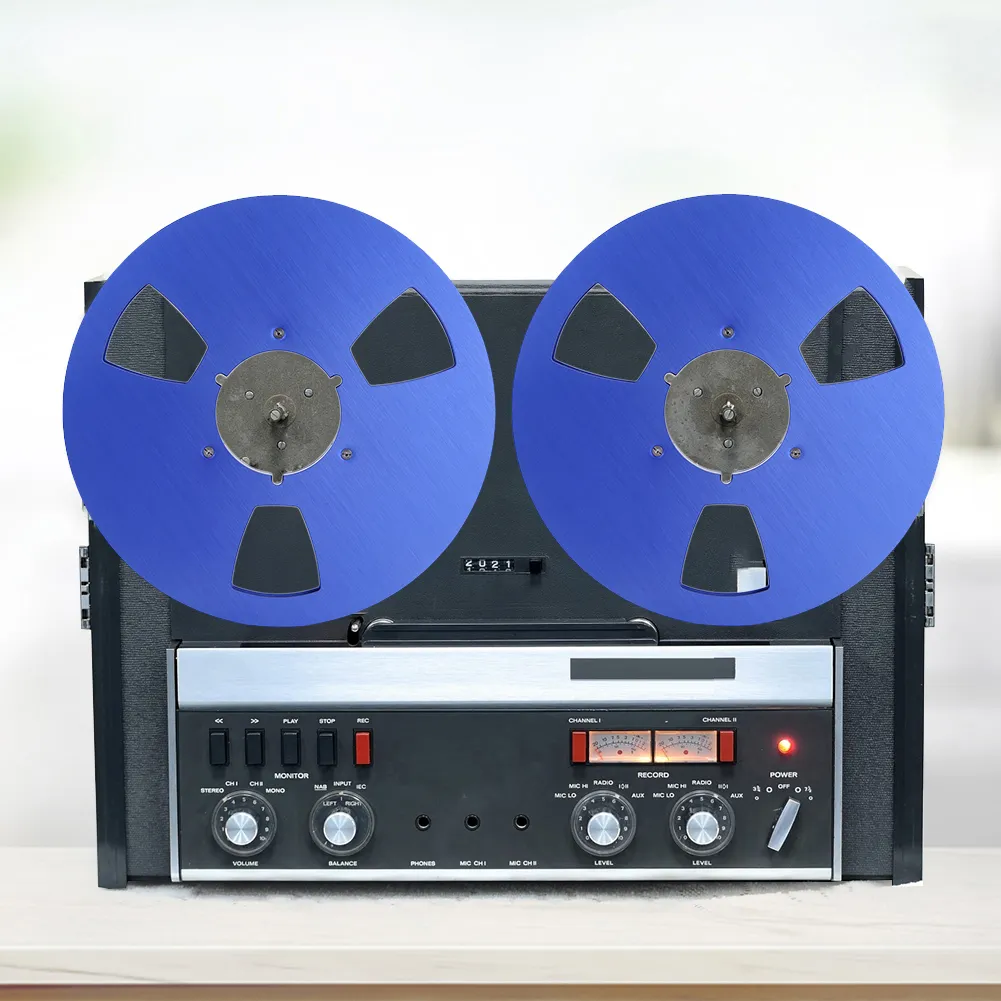 Pro Audio Reel Discs: 3-Hole Open Cassette Aluminum Rolls for Studer ...