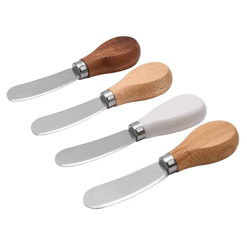 Wooden Handle Cheese Slicer: Butter Cutter, Dessert Knife, Toast ...
