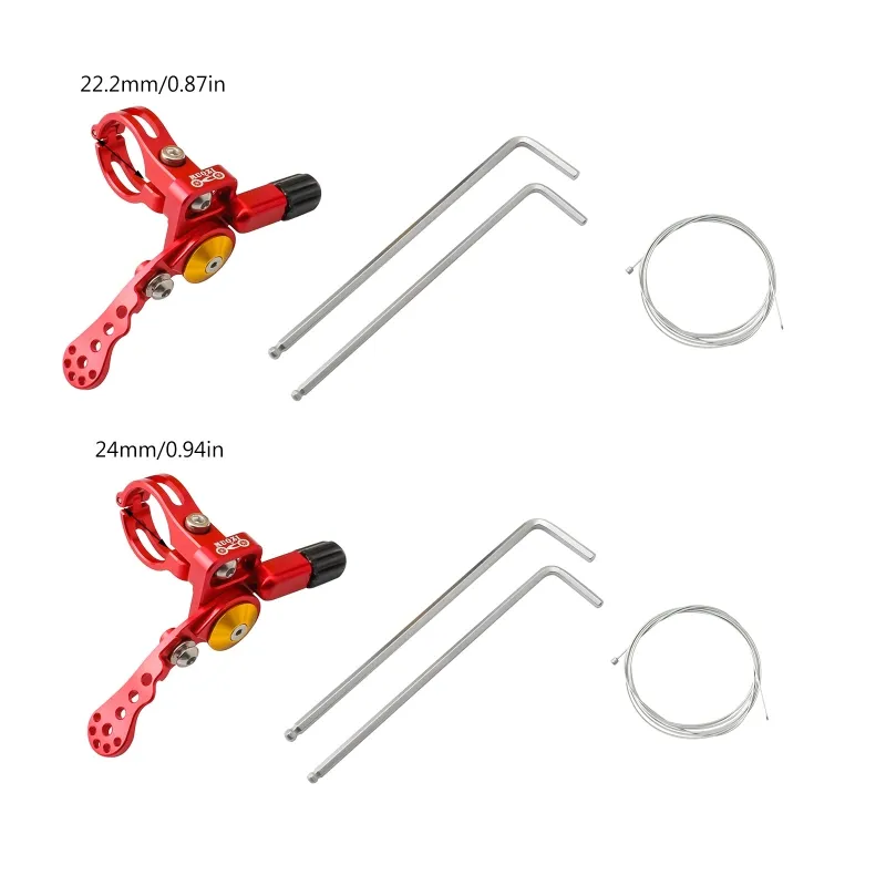 Mountain Bike Dropper Lever - Adjustable MTB Remote Seatpost Lever ...