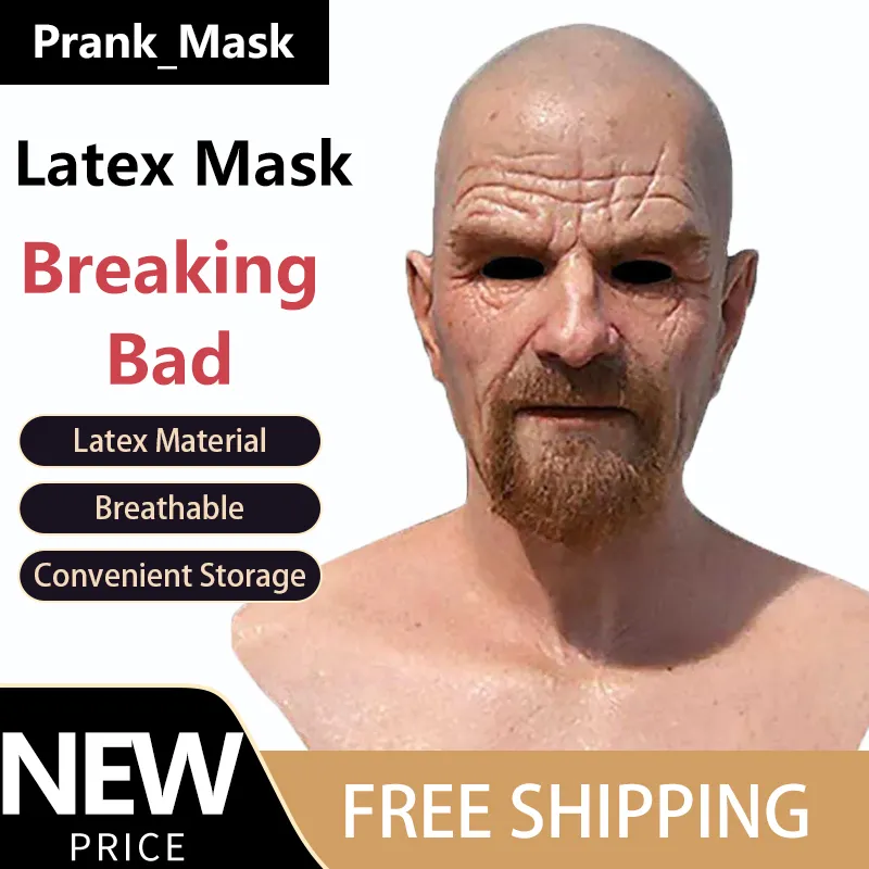 DHgate.com:Breaking Bad Walter White Mask, High-Quality Latex Cosplay ...