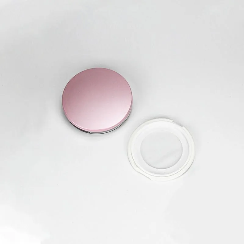 3/Portable Powder Box with Mirror: Durable Mesh Compact Case for Loose ...