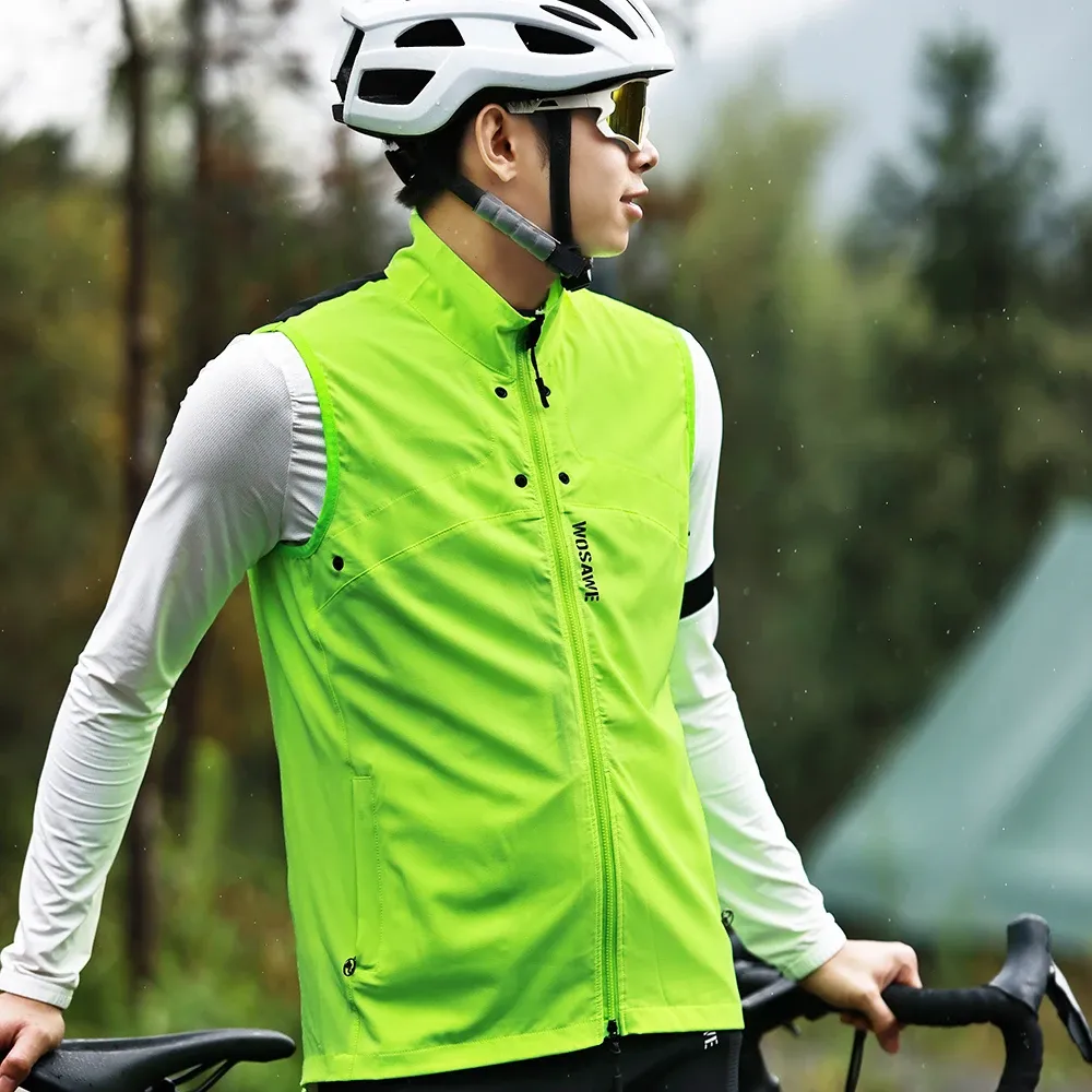Men's Cycling Jacket, Waterproof Windproof Breathable Bike Jacket with ...