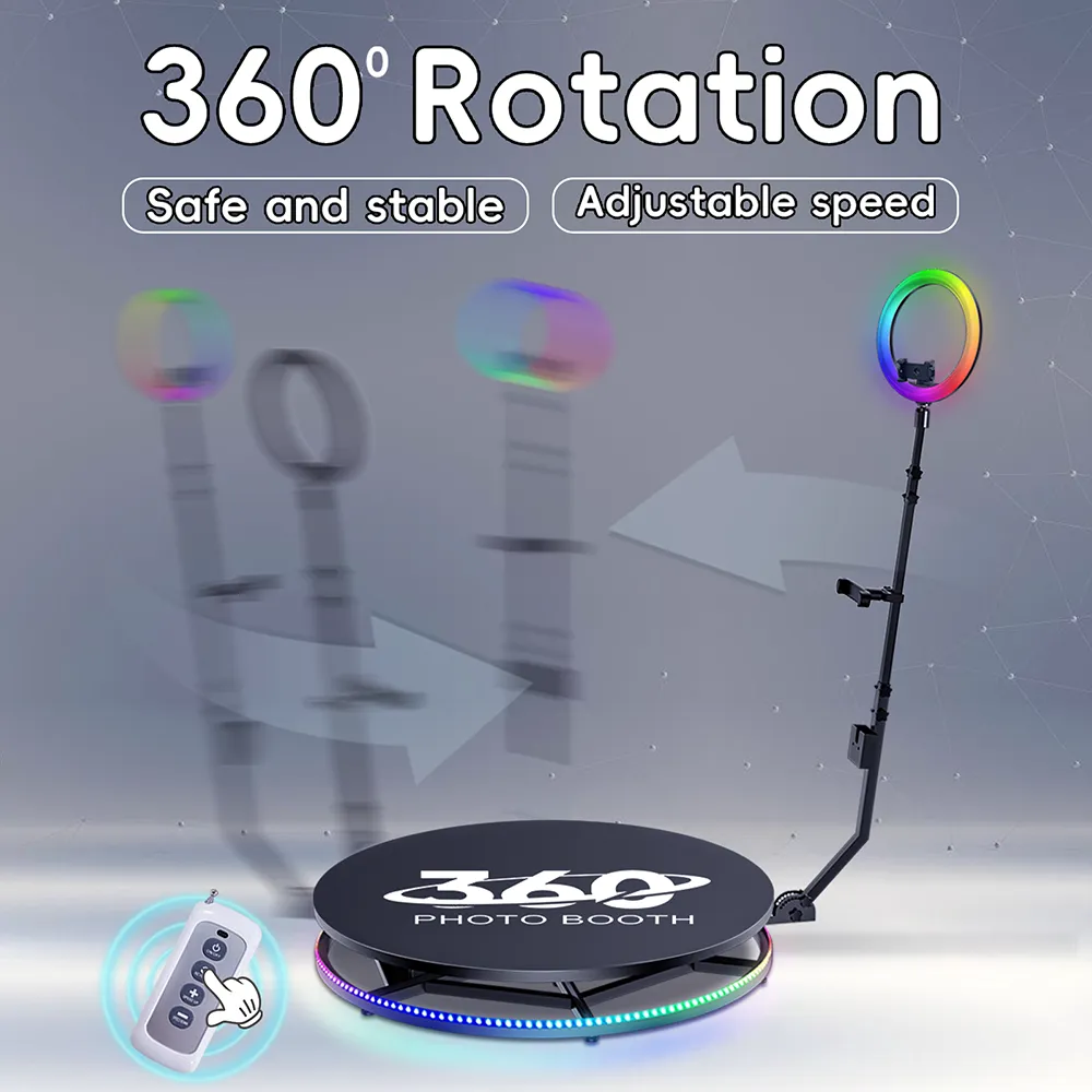 Hot Sale 360 Spin Camera Video Booth For Wedding Party Events Portable ...