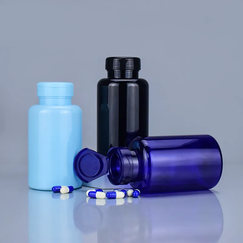 QuantityPcs 200ml Empty Plastic Bottle for Vitamins, Tablets ...