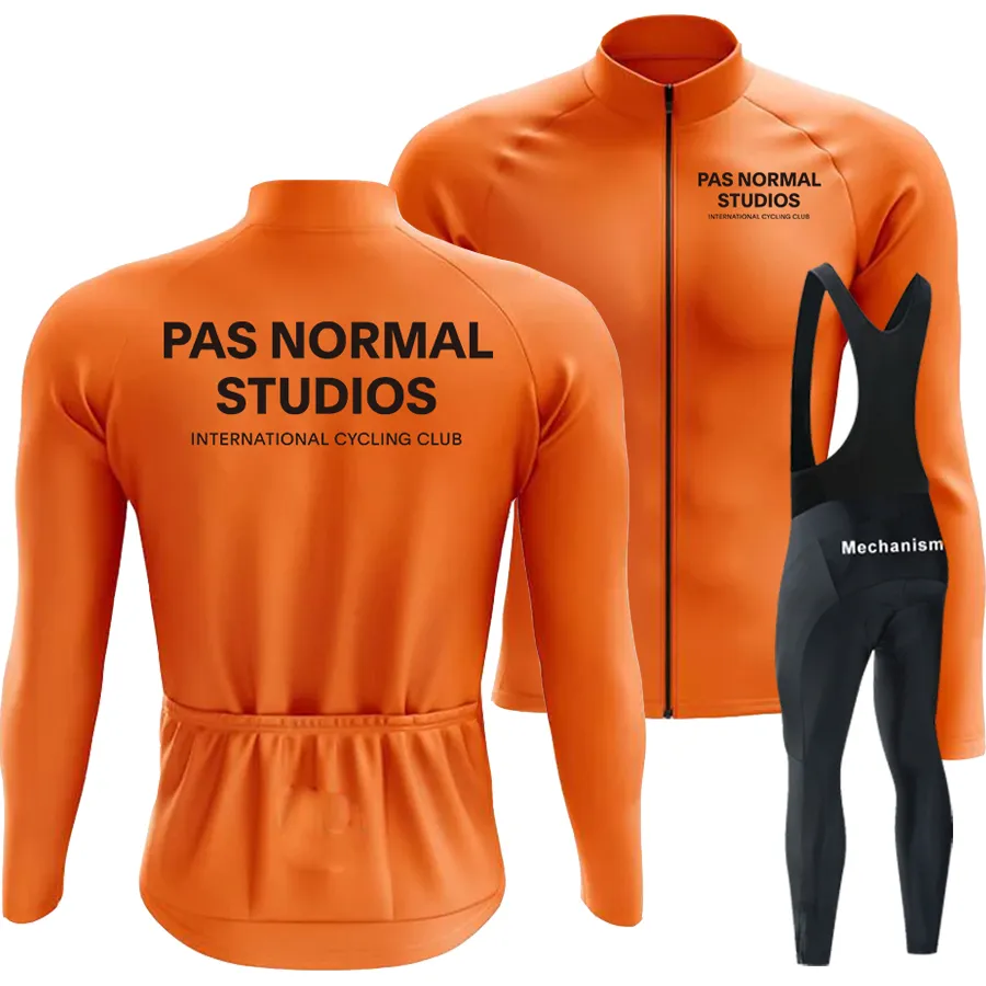 Man's Cycling Set: Long Sleeve Jersey Outfit for Men, Summer Mens ...