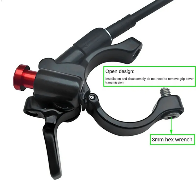 MTB Bike Dropper Seatpost Remote for 22.2 mm Handlebars Compatible with ...