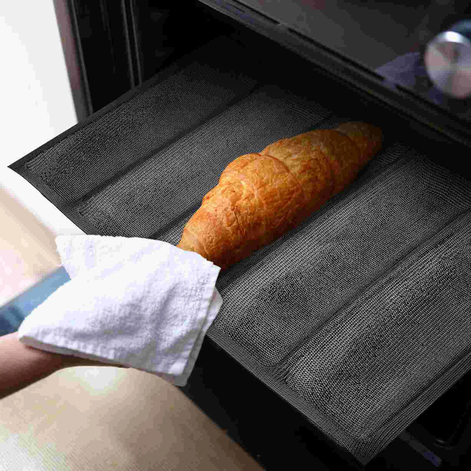 Silicone French Loaf Pan: Flexible Bread Baking Mold for Kitchen ...