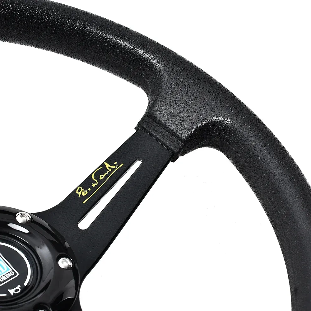 DHgate.com:Deep Dish Racing Steering Wheel | 14 Inch ND PU Leather ...