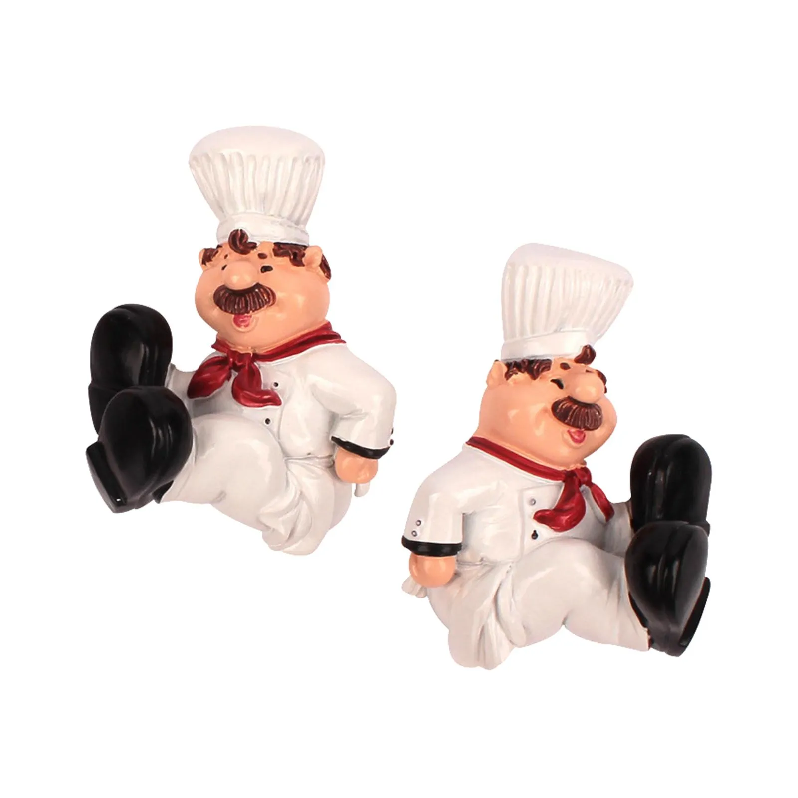 2-Pack Chef Pattern Pot Lid Holder, Self-Adhesive Towel Cloth Organizer ...