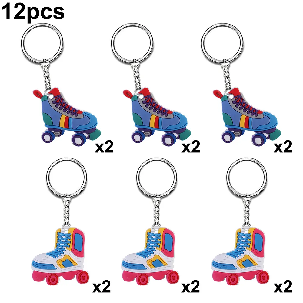 DHgate.com:Neon Roller Skate Keychains | Party Favors Supplies for 80s ...