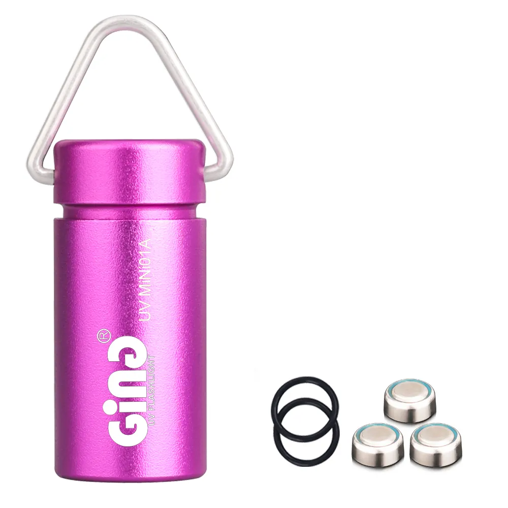 Portable UV uv light flashlight Keychain Torch - Mini01-365nm/395nm ...