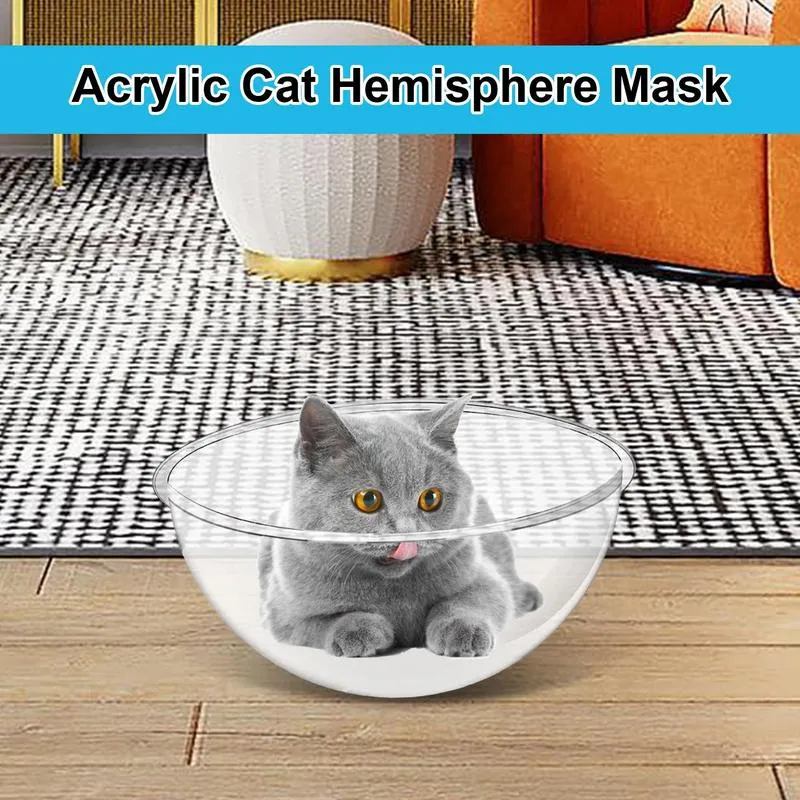 Cat House Acrylic Replacement Dome Cover - Scratch-Resistant Pet ...