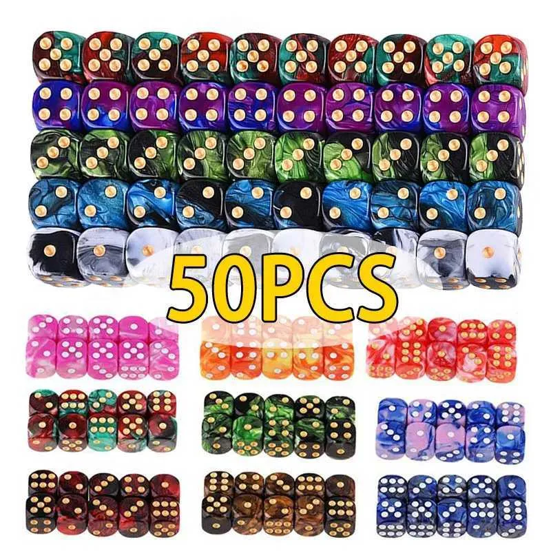 DHgate.com:Multi Sided Dice Set: 50/30/10 Pcs 16mm 6-Sided Game Dice ...