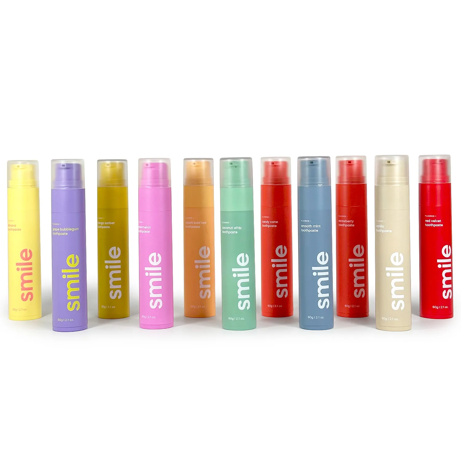 60g Fruit Flavored Toothpaste for Sensitive Teeth - Fluoride & CariFree ...