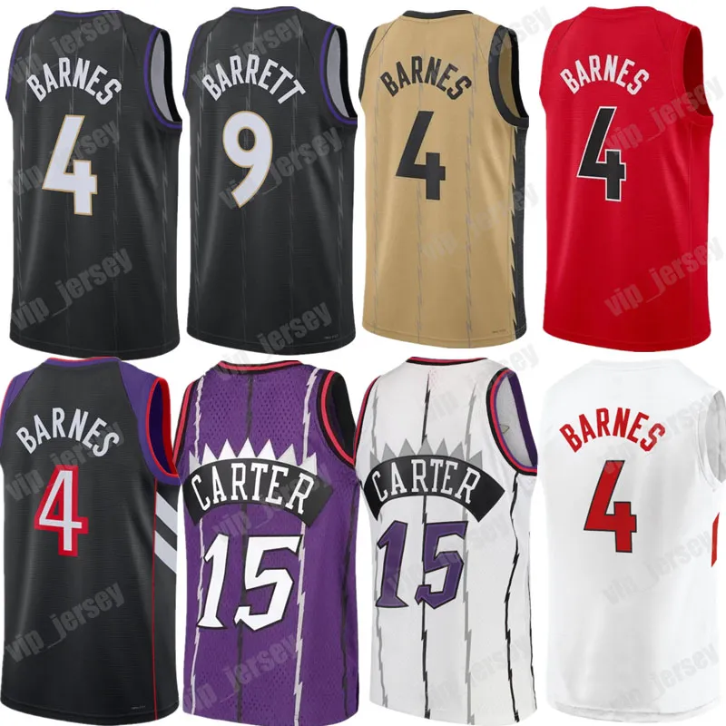 Personalized Retro Team Basketball Shirts Featuring Scottie Barnes, RJ ...