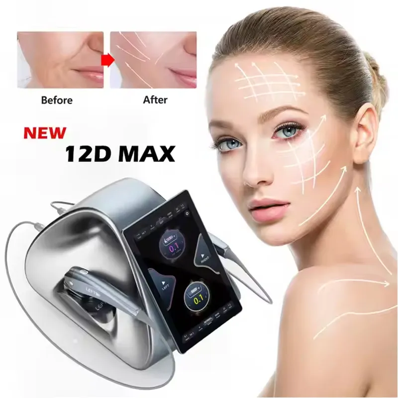 12D Max HIFU Machine: Facial And Body Skin Rejuvenation & Slimming ...