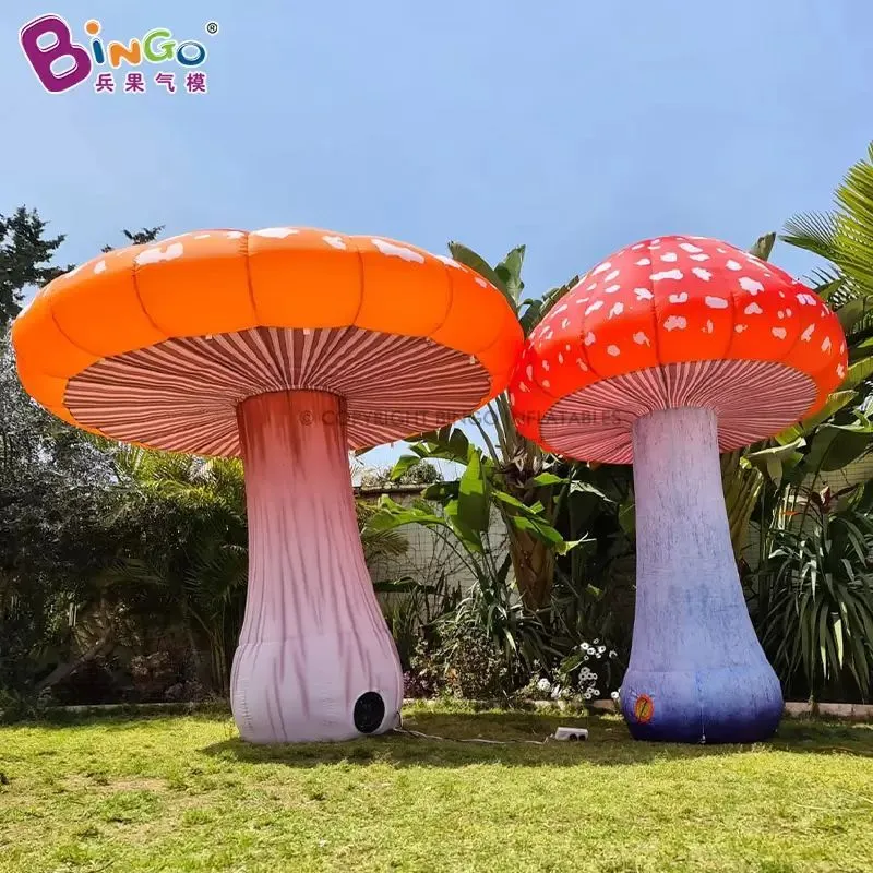 Realistic Inflatable Mushroom Inflatable Balloons For Outdoor ...