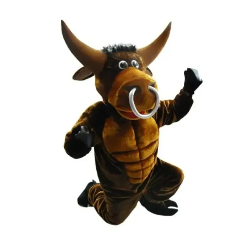 Bull Animal Mascot Costume: Plush Fursuit For Parties, Halloween ...