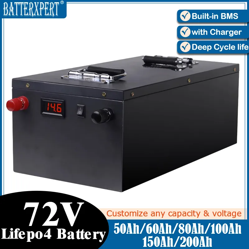 High-Performance LiFePO4 Lithium Battery Pack for Golf Carts, Electric ...