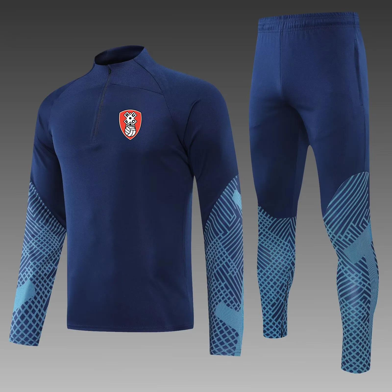 Rotherham United F.C. Colombia Football Tracksuit Kit Full Zipper ...