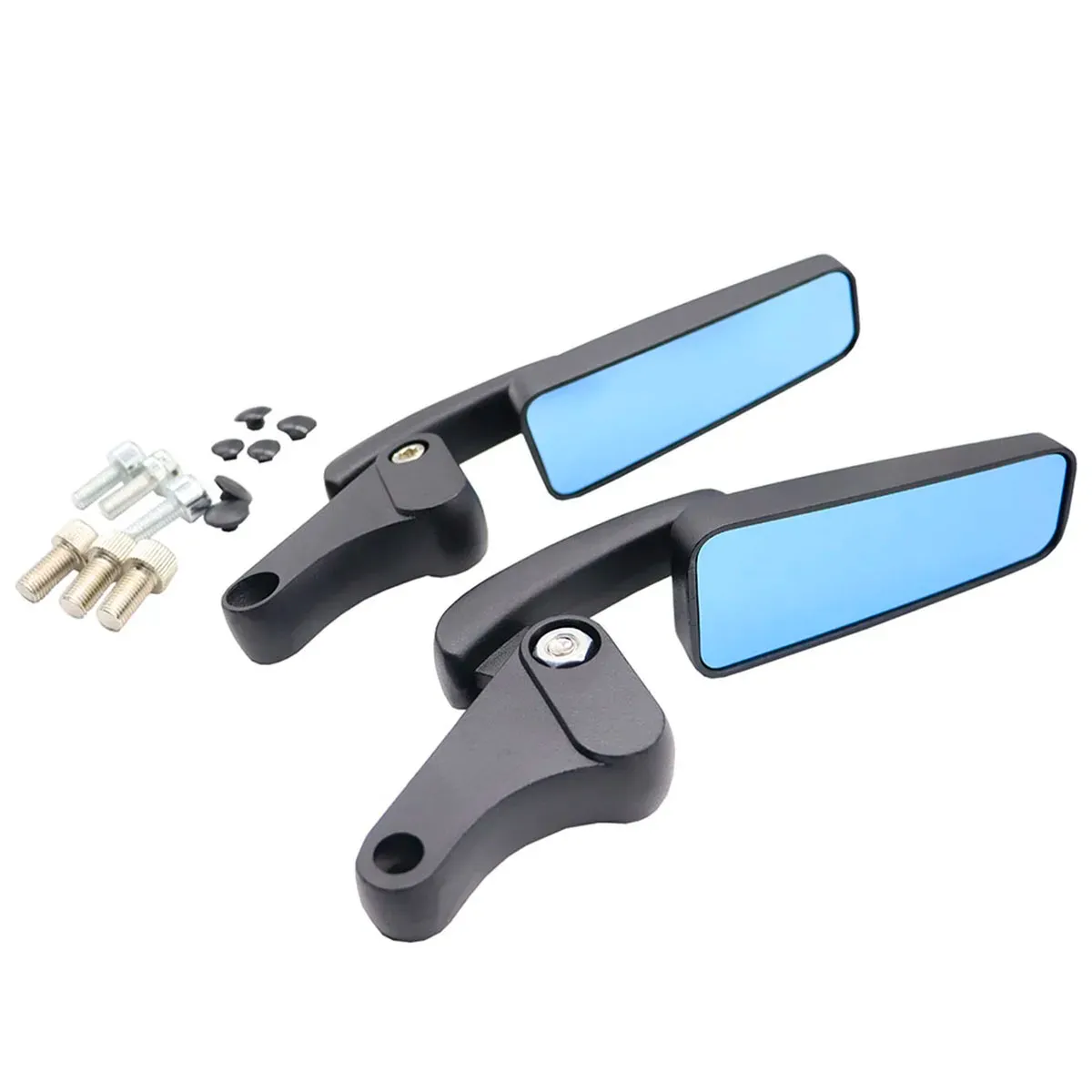 Motorcycle Rearview Mirrors - Universal 8mm 10mm Side Mirrors for ...