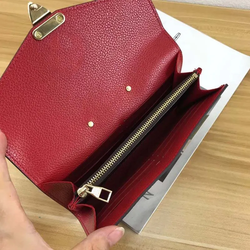 Women's Designer Wallet: Top Quality Genuine Leather Clutch, Fashion ...