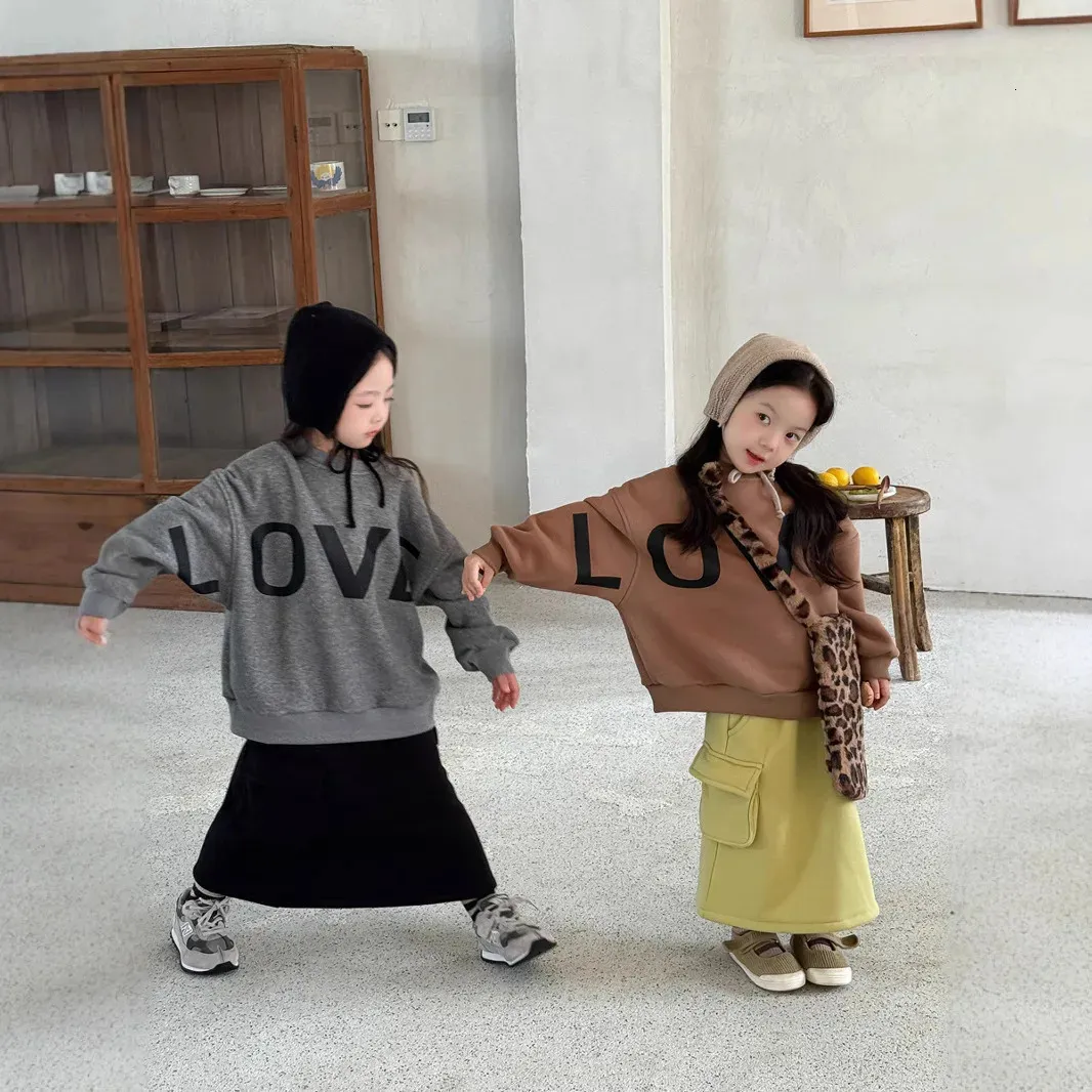 Premium Children's Fleece Pullover: Cozy Baby Hoodie with Puff Letter ...