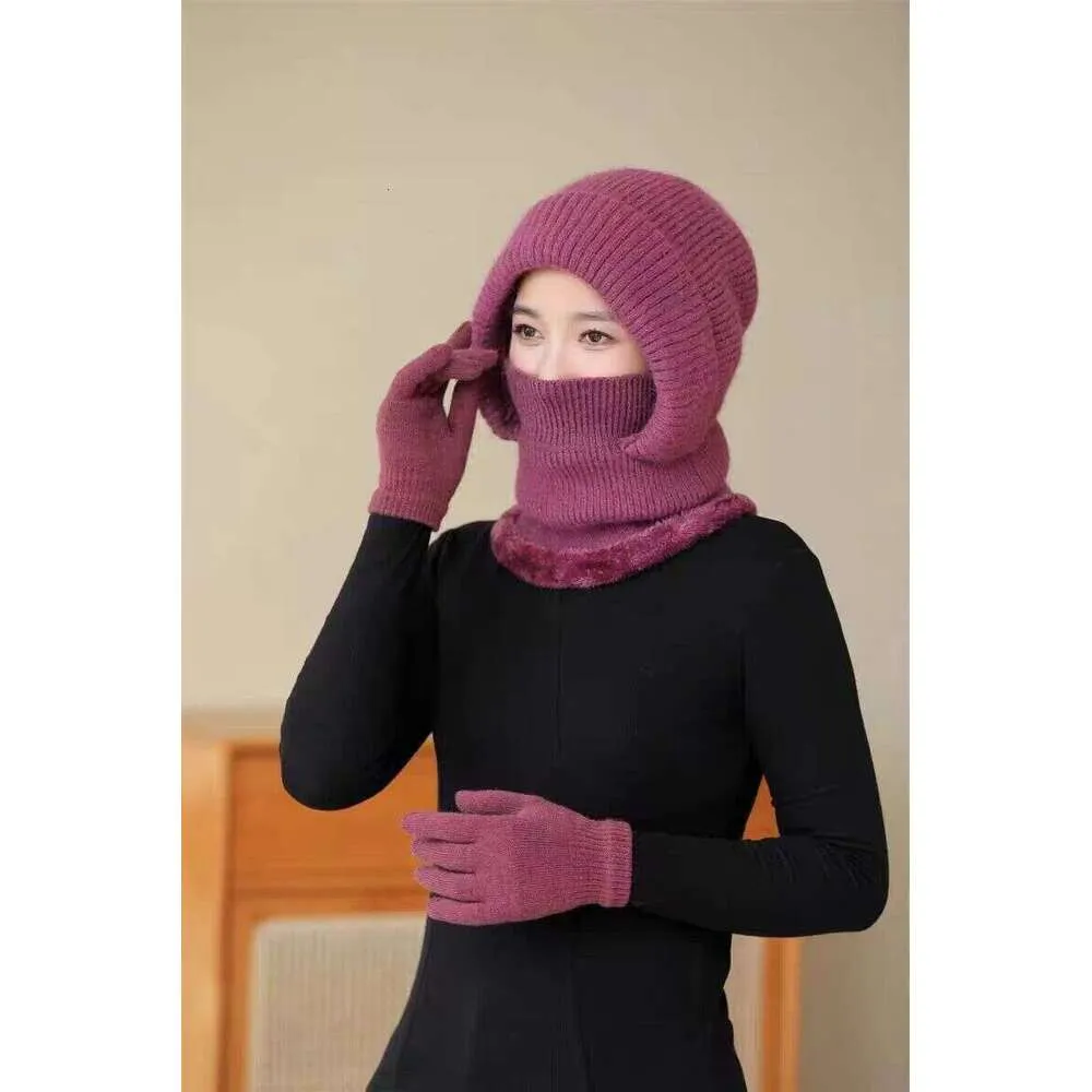 Premium Winter Face Mask Hat & Neck Scarf Mask Combo - Thick, Warm ...