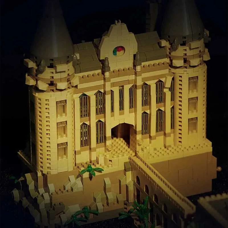 Creative Medieval Castle Micro Building Blocks - Intricate Architecture ...