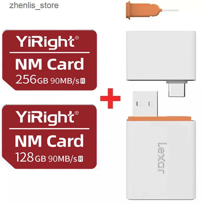 Nano Memory Card Reader & Adapter Kit - 128GB/256GB NM Card for Huawei ...
