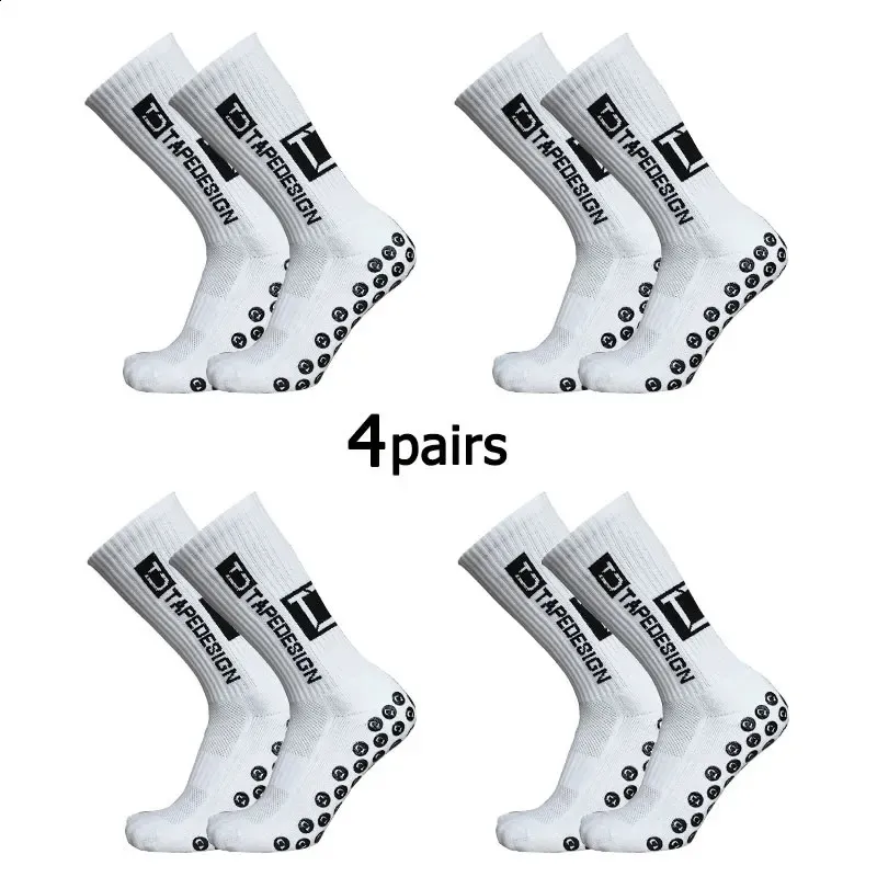 Non-Slip Football Socks Mid Calf - Breathable Sports Socks for Soccer ...