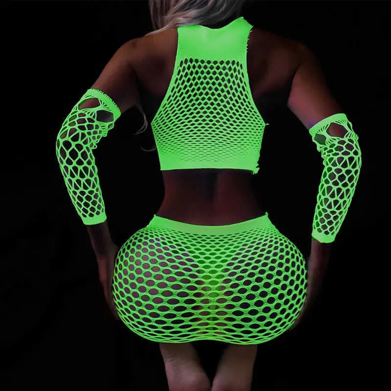 Fluorescent Two Piece Bottom Set Gill Net Set With Open Crotch ...