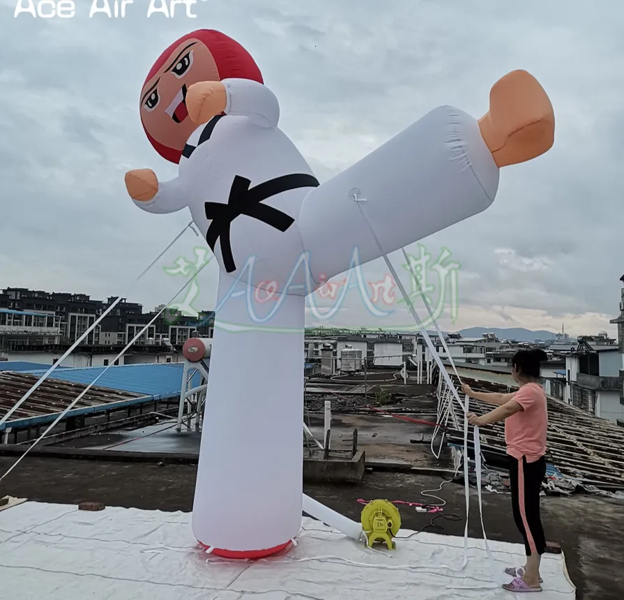 Wholesale Eye Catching Inflatable Karate 3d Model For Advertising ...