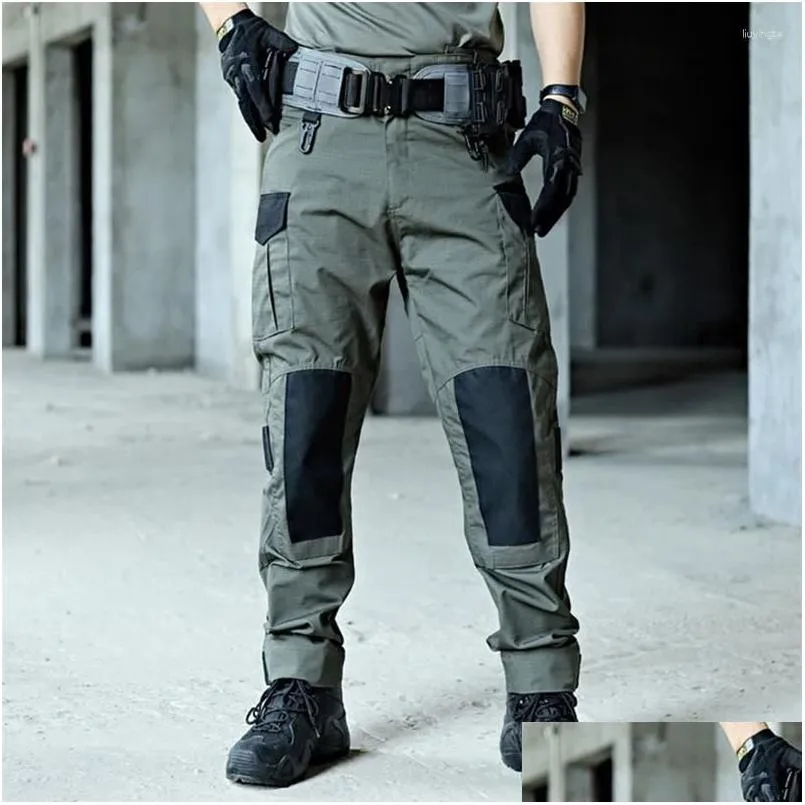 Men's Camouflage Military Cargo Army Fatigue Cargo Pants With Multiple ...