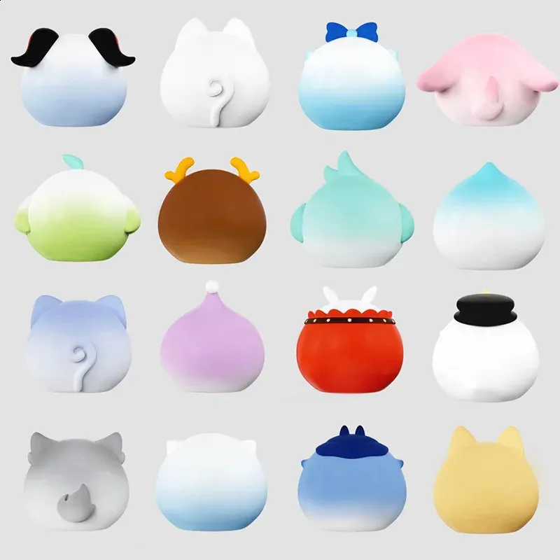 Genshin Impact Blind Box Furina Mini Anime Figure Q Version Kamisato ...