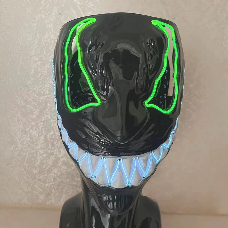 Spooky LED Full Head Halloween Dreamwear Full Face Mask For Adults ...