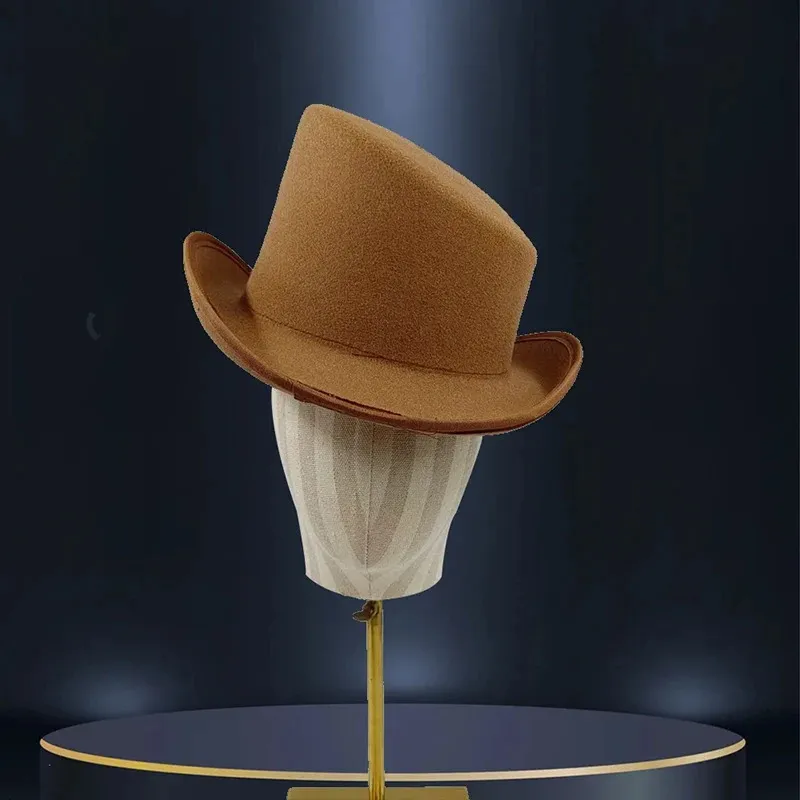 Stylish Slant Top Fedora Hat: Colorful Party & Derby Hat for Men ...