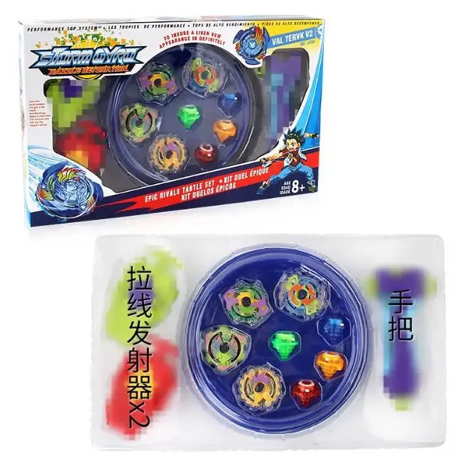 Metal Fusion Spinning Tops Arena With Launcher Perfect Kids Brinquedos ...