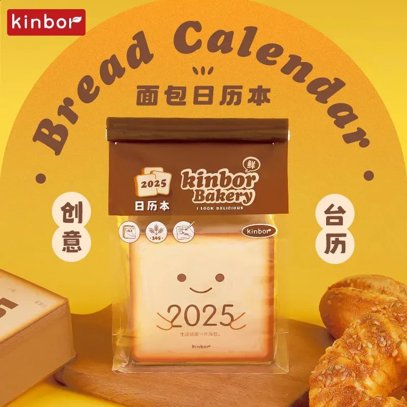 Wholesale Kinbor 2025 Creative Small Flip Calendar 368 Sheets Kawaii ...