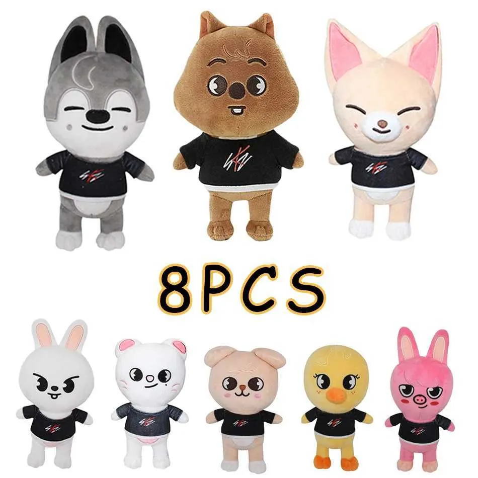 SKZOO Plush Toys 23cm Stray Kids Plush Wolf Chan Stuffed Animal ...